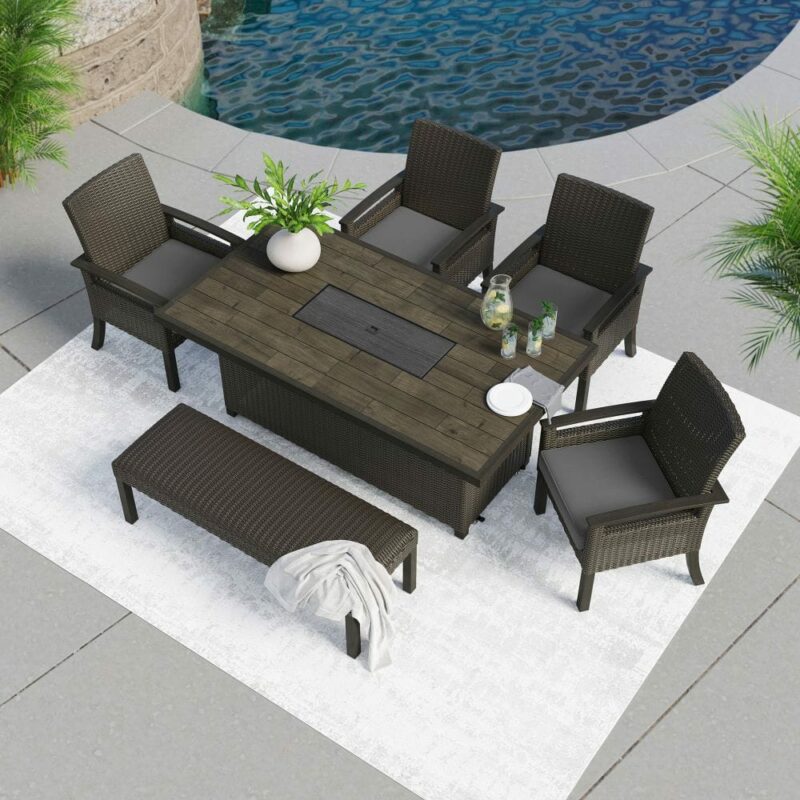 Las Palmas 6-Piece Seating Set – Grand Leisure